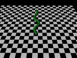 The Motion Dynamics of Snakes and Worms